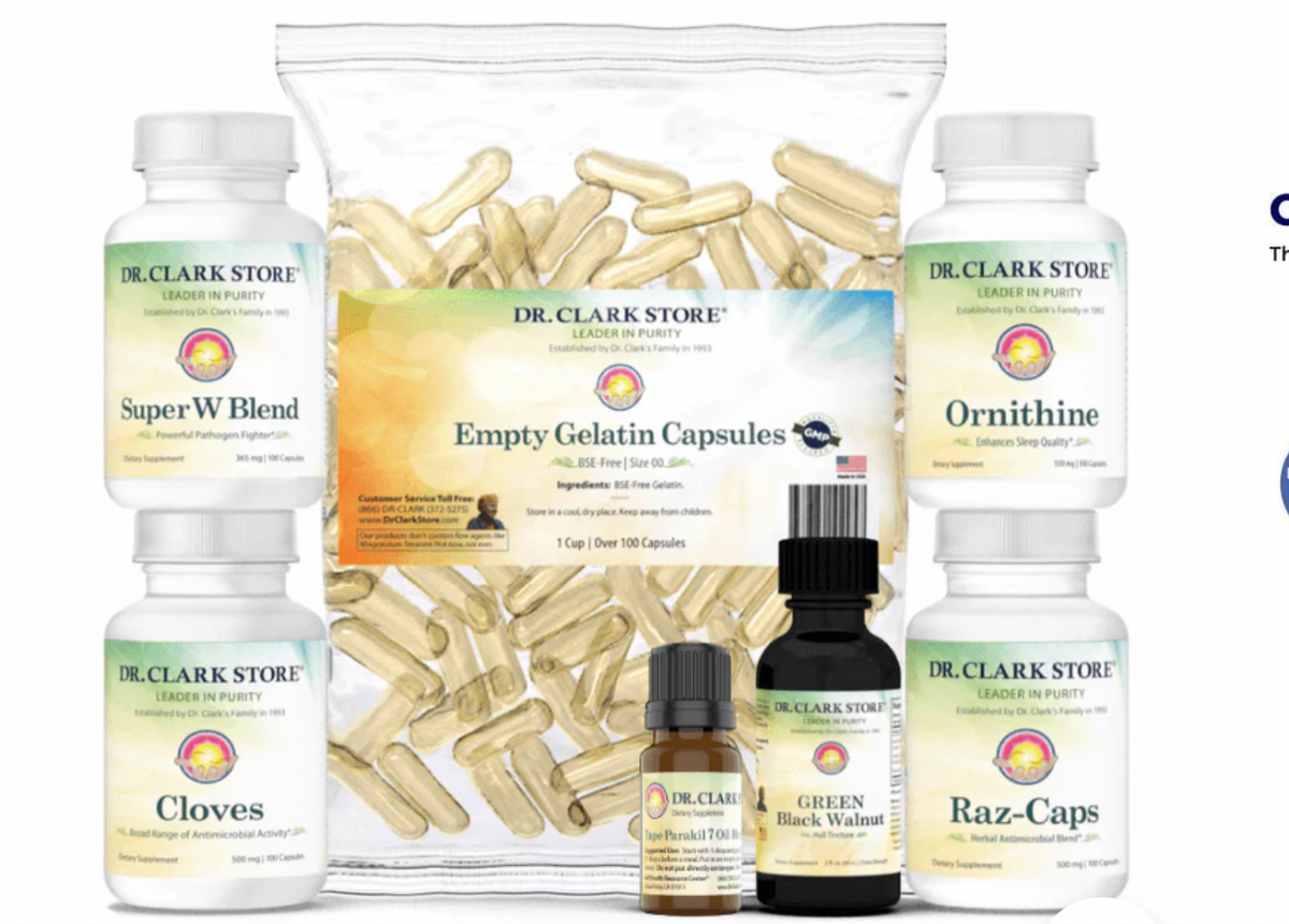 Dr. Clark Cloves, Wormwood & Black Walnut Plus – RTZ designs